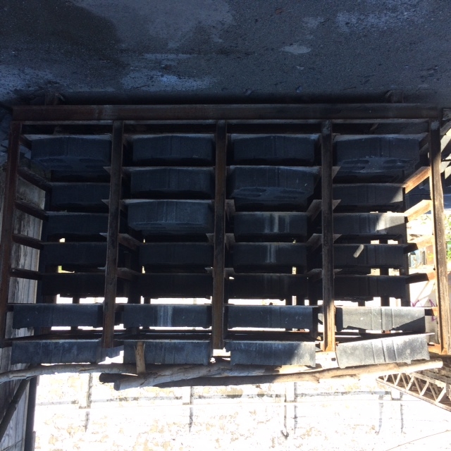 Racks for Blocks or Pavers 803 - Used concrete equipment